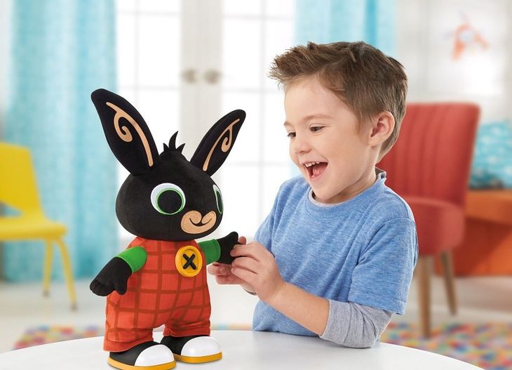 Bing Interaktywny Duży Króliczek Chodzący Mówiący Po Polsku Przyjaciel ...