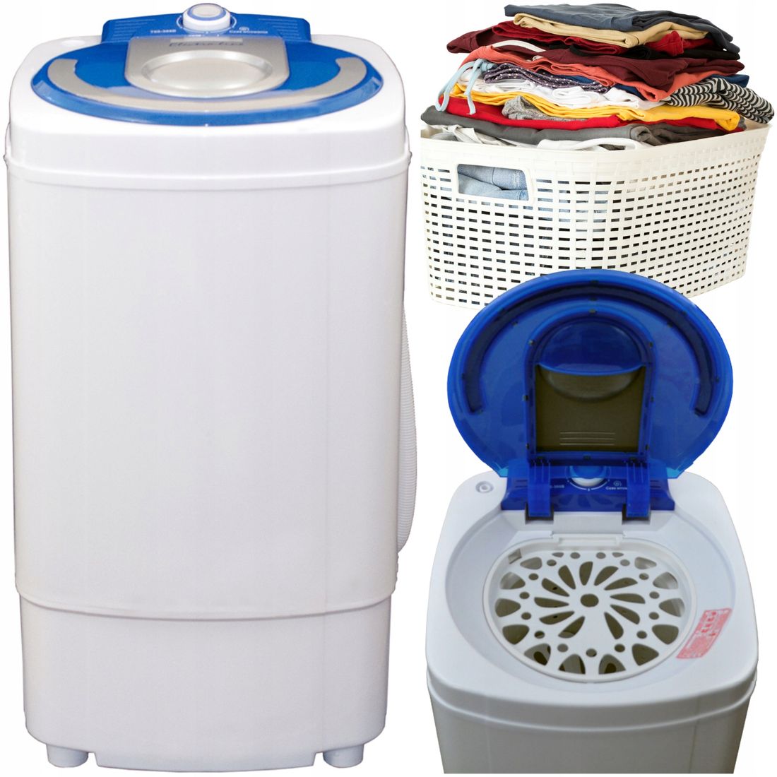 Wirówka do prania ubrań Electro-Line T65-388 domowa 6,5 kg TYPU FRANIA – 175687598 - ERLI.pl