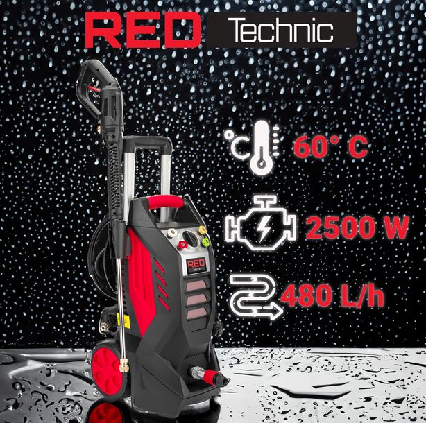 MYJKA CIŚNIENIOWA 300 BAR MOC 2500W TURBO LANCA ALUMINIOWA POMPA ZESTAW XXL – 159437309 - ERLI.pl