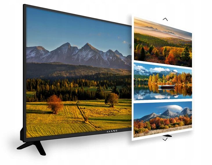 Telewizor Led 40 cali Full hd smart tv wifi dvbt t2 hevc 3x hdmi miracast – 187429901 - ERLI.pl