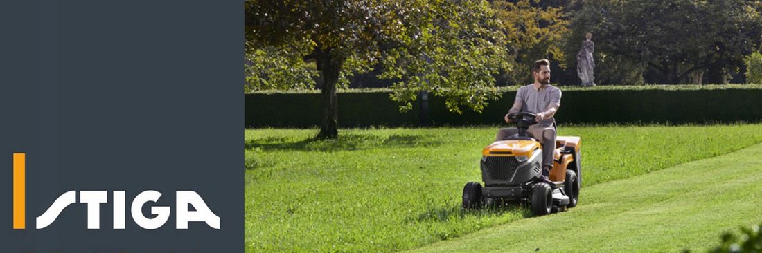 TRAKTOREK OGRODOWY STIGA ST 400 MOC 414 CC 84CM POWIĘKSZONY KOSZ ...