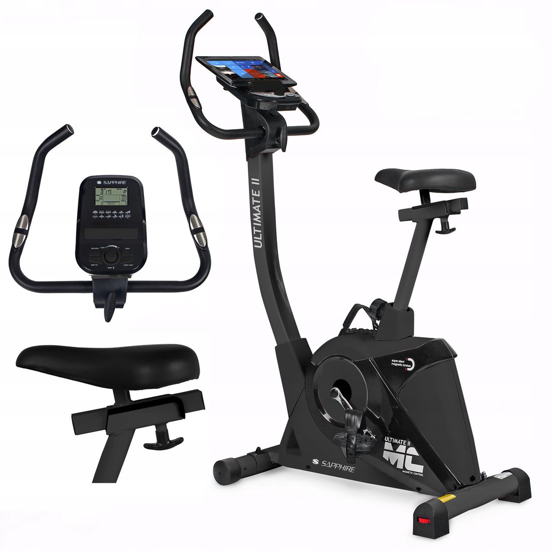 ROWER stacjonarny elektromagnetyczny ULTIMATE rowerek TRENINGOWY ...