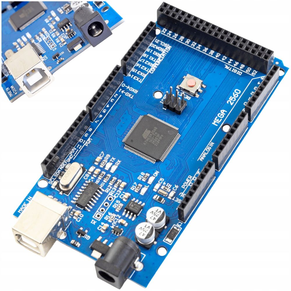 MEGA 2560 R3 Atmega2560 CH340 - klon zgodny z Arduino - WYSOKA JAKOŚĆ – 145651409 - ERLI.pl
