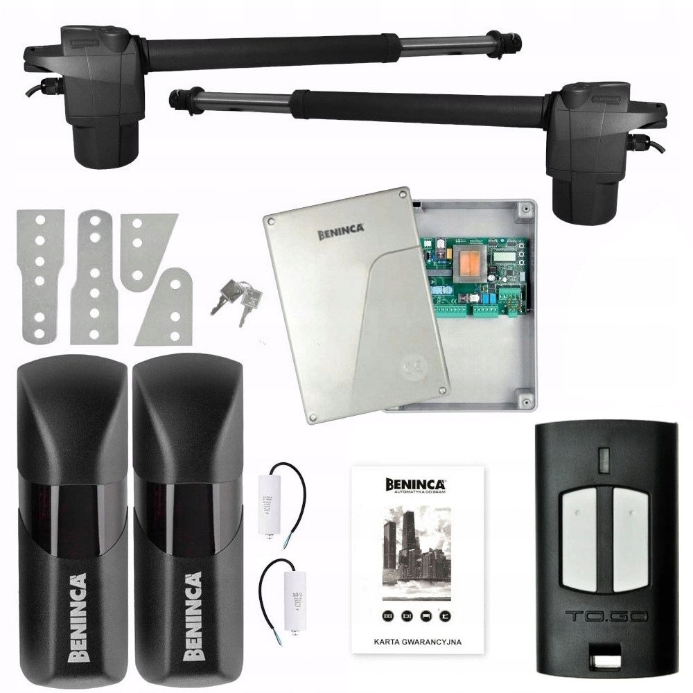 BENINCA BILL 40 Zestaw do bramy skrzydłowej do 8 m – 189630502 - ERLI.pl