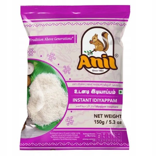 Makaron ryżowy Instant Idiyappam String Hopper Anil 150g – 190450562 ...