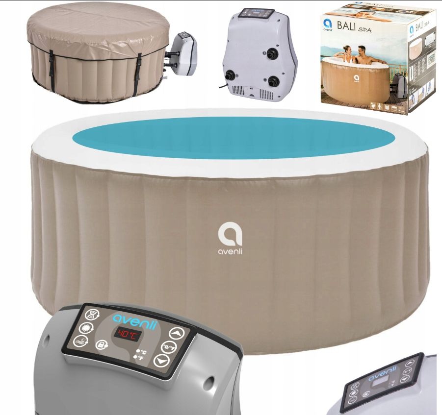 jacuzzi OGRODOWE SPA Extralink Home Avenli 165x70 cm DO OGRODU NA LATO ...