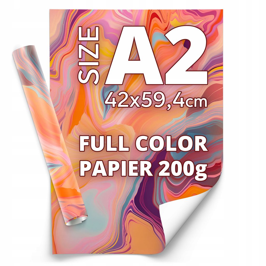 WYDRUK ZE ZDJĘCIA PLAKAT A2 42x59,4cm DRUK FOTO FULL KOLOR PAPIER 200g – 191070078 - ERLI.pl