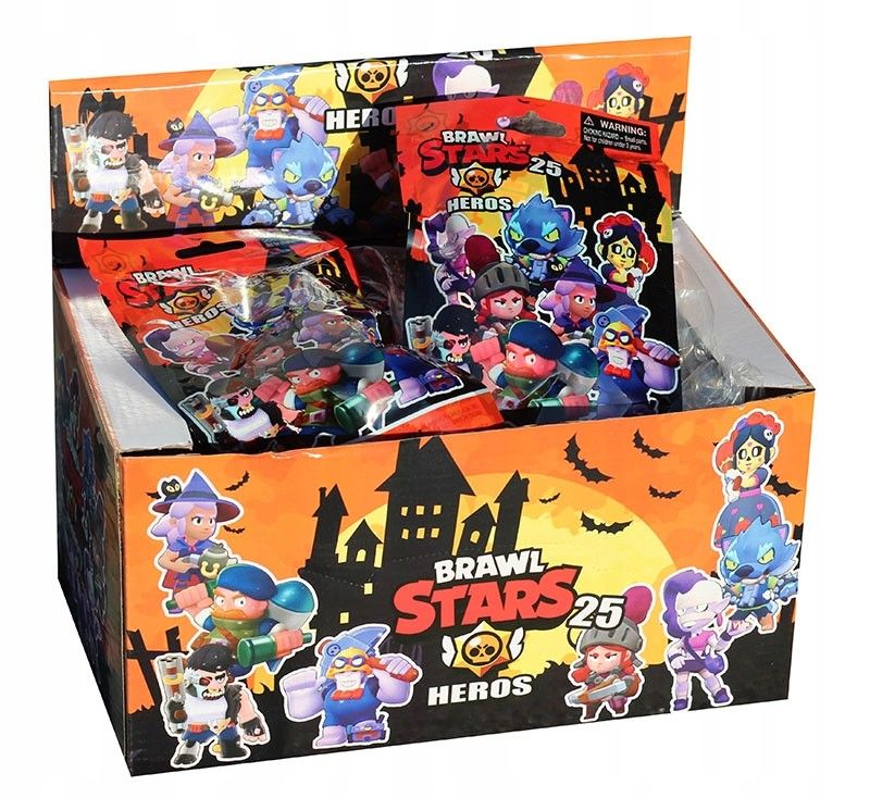 Zestaw BRAWL STARS Figurka + Karty seria 25 - ERLI.pl