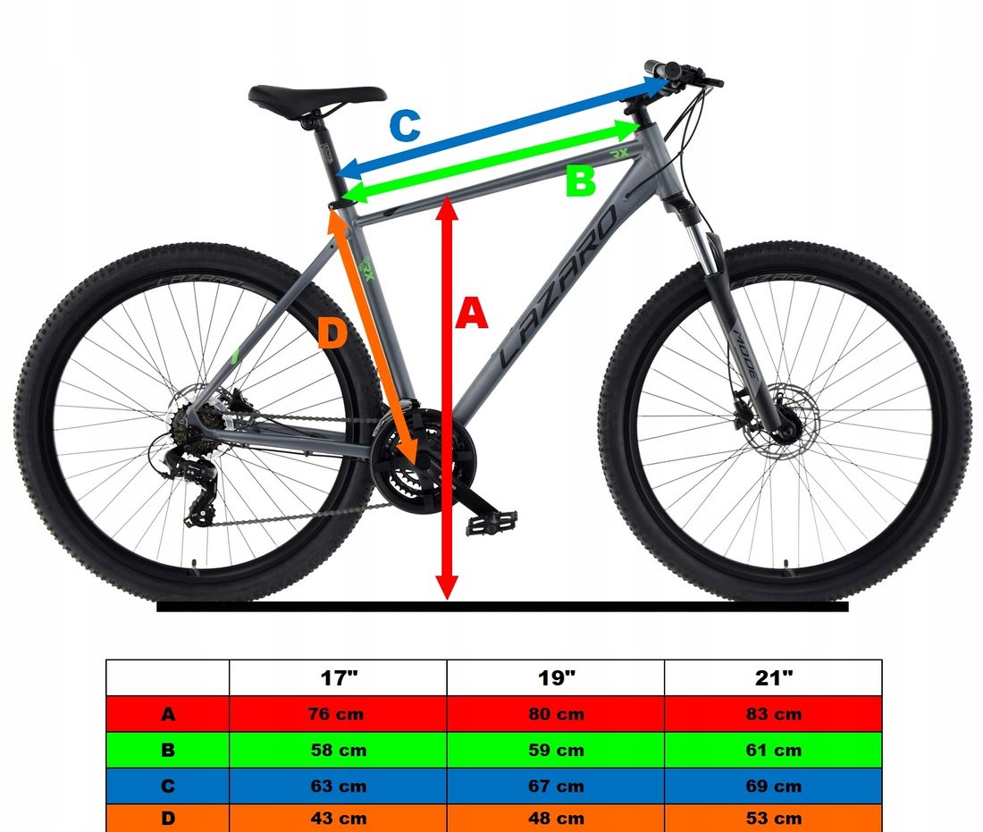 Rower MTB LAZARO RX KOŁA 29 ALUMINIOWY 19 CZARNY HYDRAULIKA SHIMANO ...
