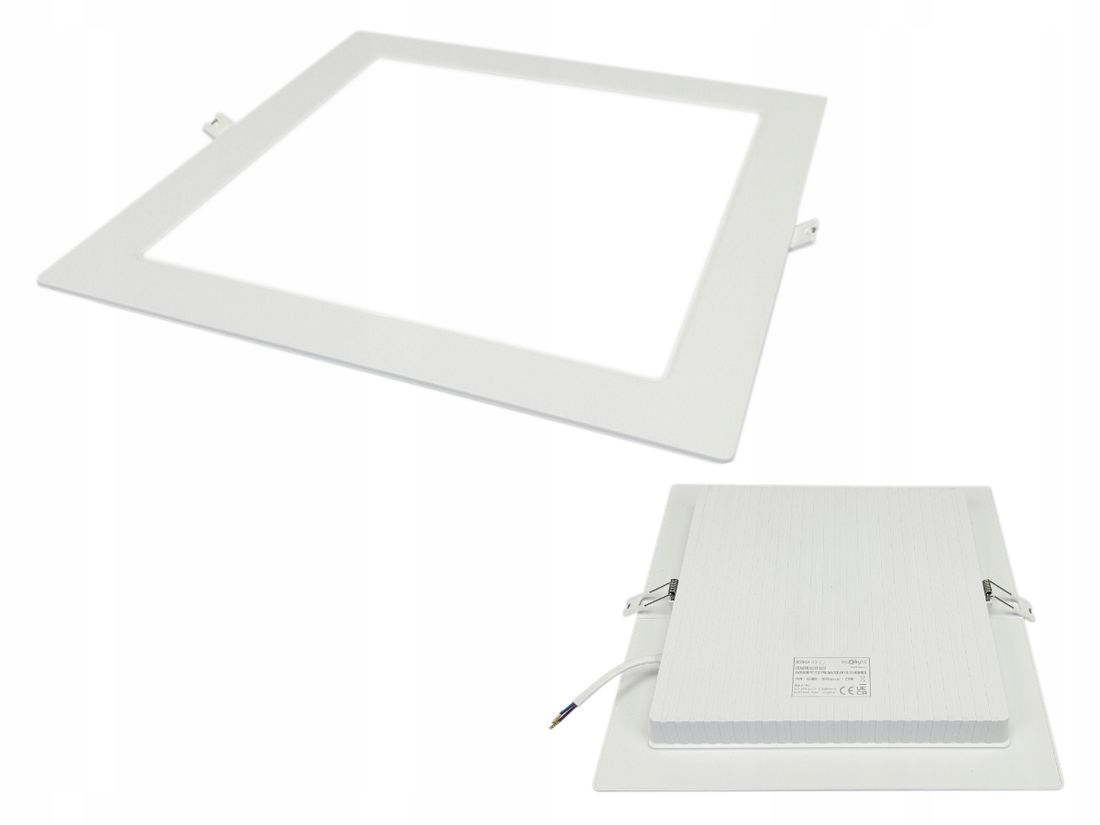 Panel LED 30x30 24W 4000K Neutralny Sufitowy Podtynkowy Lampa Plafon ...