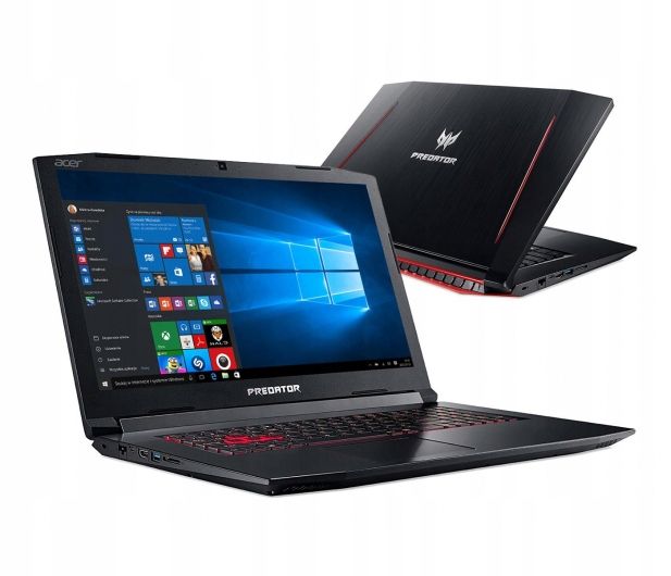 Acer Predator Helios 300-17 i7-8750H 8GB 240SSD+1TB GTX1060 W10 ...