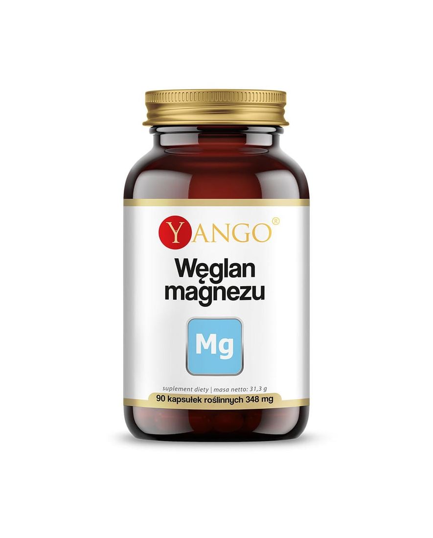 Węglan magnezu - 90 kapsułek Yango – 192626547 - ERLI.pl