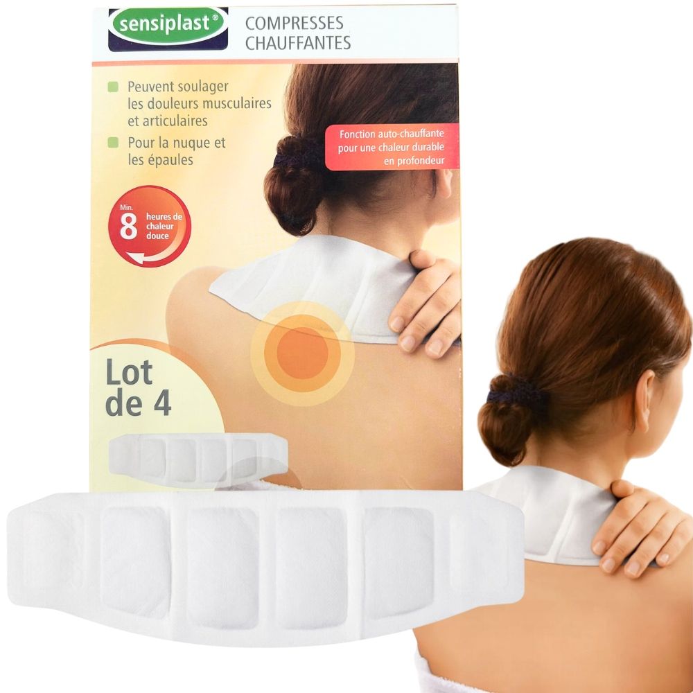 SENSIPLAST KOMPRES PLASTER ROZGRZEWAJĄCY NA MIĘŚNIE 4 SZT. – 193981149 ...