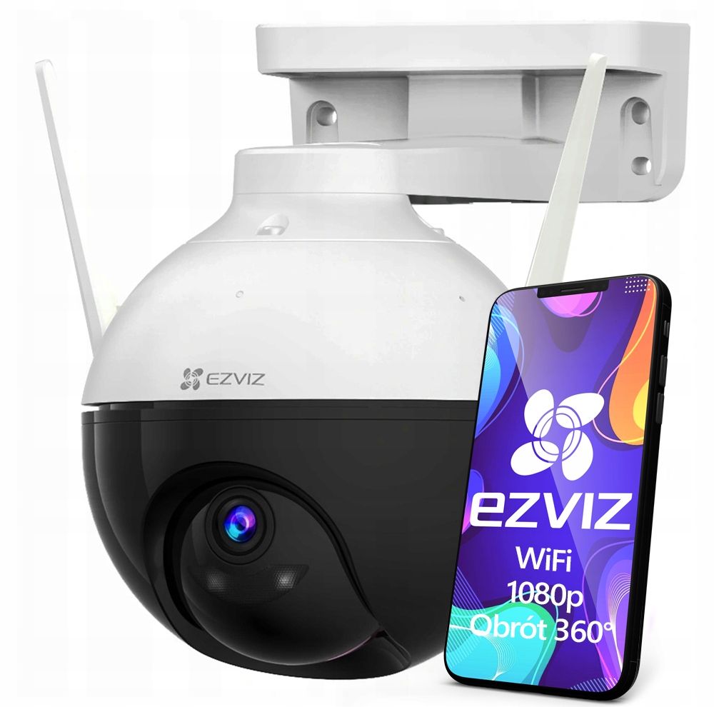EZVIZ C8T Obrotowa kamera WiFi FullHD Zewnętrzna - ERLI.pl
