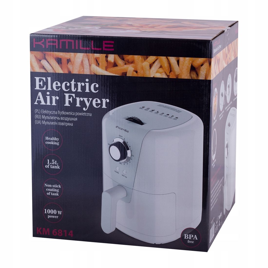 Beztłuszczowa Frytkownica Kamille 1,5 L – 217001491 - ERLI.pl