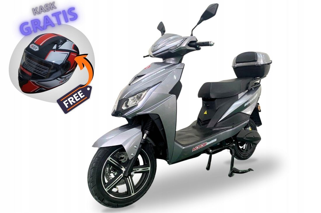 SKUTER MOTOR MOTOROWER ELEKTRYCZNY L1e-B Motobi Commander 2000W 72V AM ...