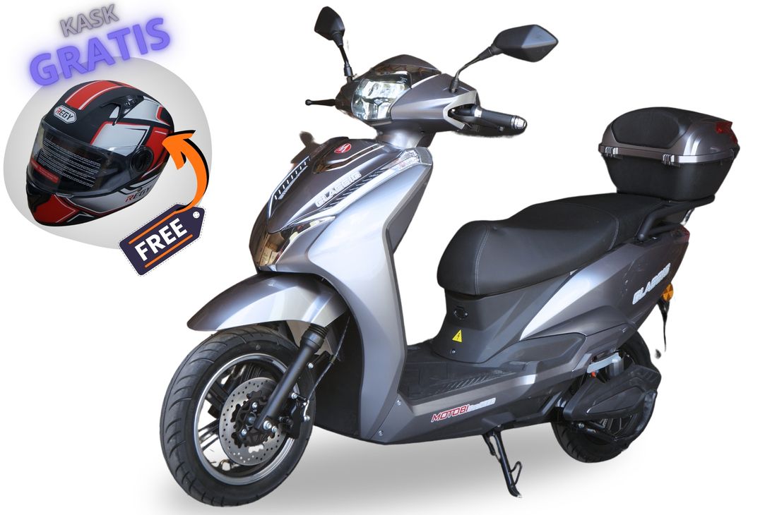 SKUTER MOTOR MOTOROWER ELEKTRYCZNY L1e-B Motobi Classic 2000W 72V AM ...