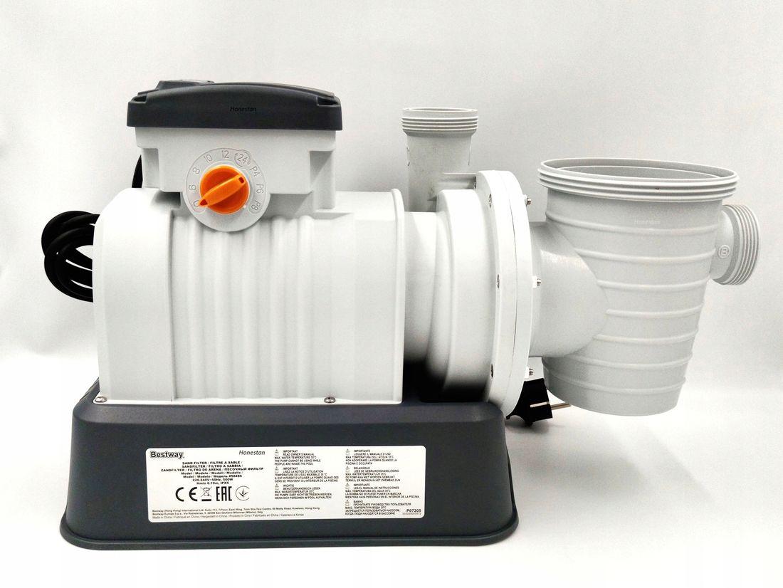 SILNIK MOTOR NAPĘD DO POMPY PIASKOWEJ FILTRA BASENU 58486 BESTWAY ...