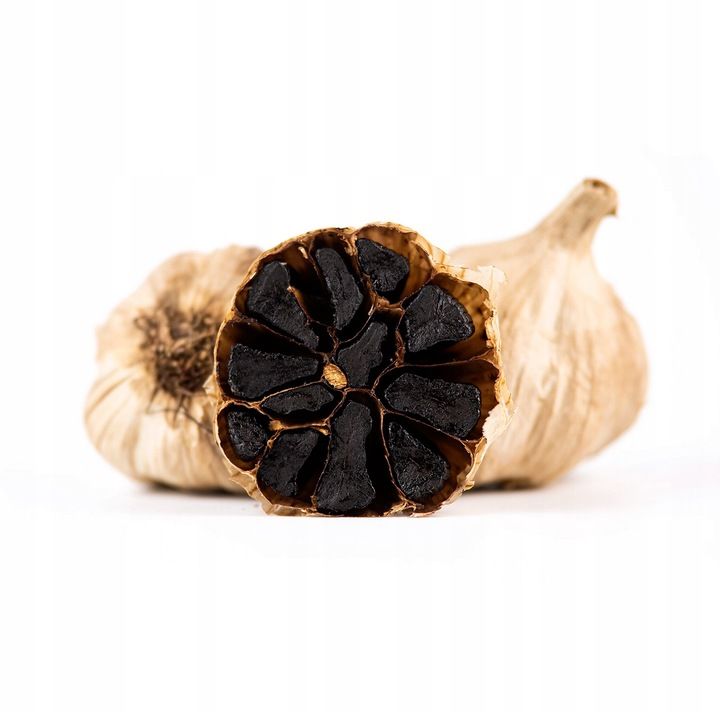 CZARNY CZOSNEK POLSKI BIESZCZADZKI EKO - 500g - NATURALNY - główki ...