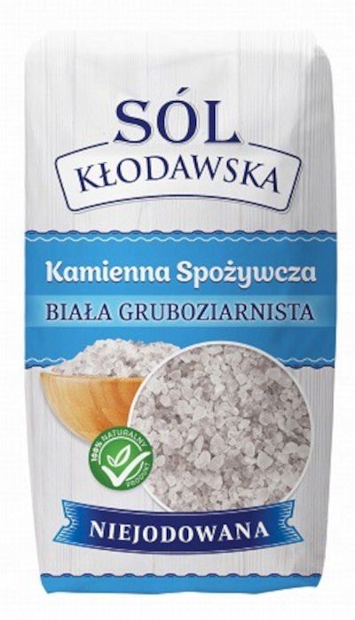 Sól kamienna gruboziarnista kłodawska 1 kg - ERLI.pl