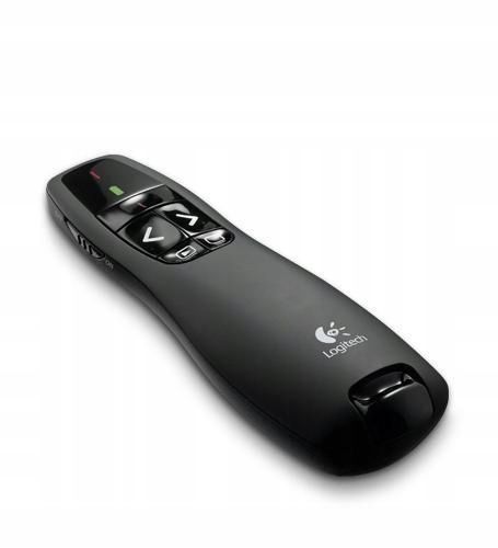 Pilot laserowy do prezentacji Logitech Wireless Presenter R400 – 195166085 - ERLI.pl