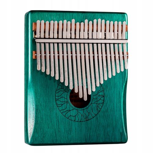 KALIMBA zanza mbira instrument afrykański drewno orzech 21 ton Hluru ...