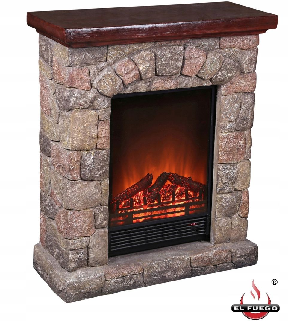 KOMINEK ELEKTRYCZNY EL FUEGO LUGANO 1.8kW NR 13 – 217345417 - ERLI.pl
