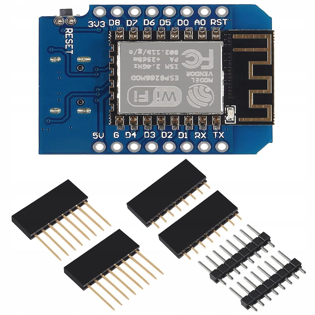 Moduł WiFi WEMOS D1 mini ESP8266-12F Arduino IoT – 197274322 - ERLI.pl