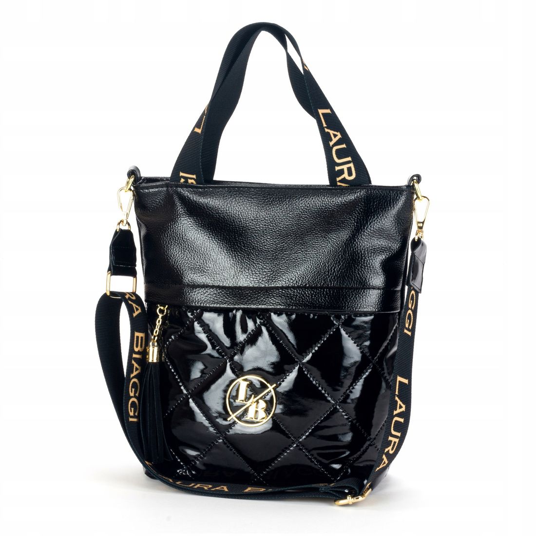 TOREBKA DAMSKA SHOPPER LISTONOSZKA A4 LAURA BIAGGI – 197294505 - ERLI.pl