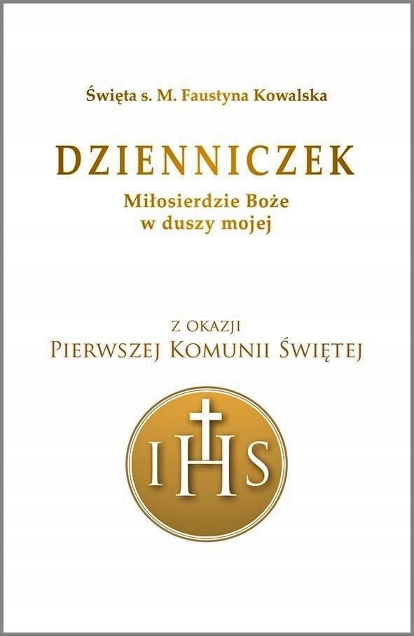 DZIENNICZEK ŚW. FAUSTYNY z okazji PIERWSZEJ KOMUNI – 183112255 - ERLI.pl
