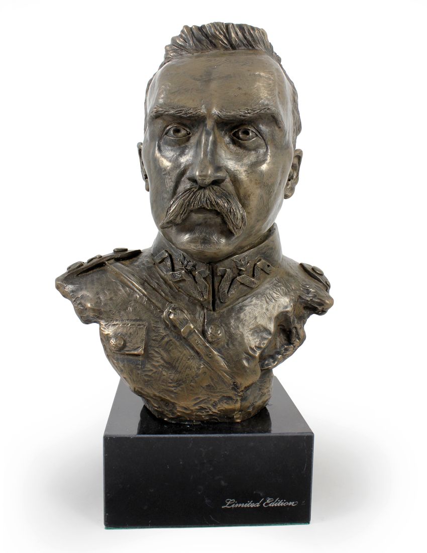 Józef Piłsudski popiersie znanego człowieka Art-Dog – 197839031 - ERLI.pl