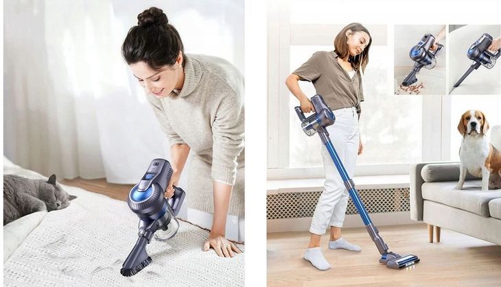 Odkurzacz bezprzewodowy LED ECO 2w1 GREENOTE GSC50 200W 23000 PA SILNY ...