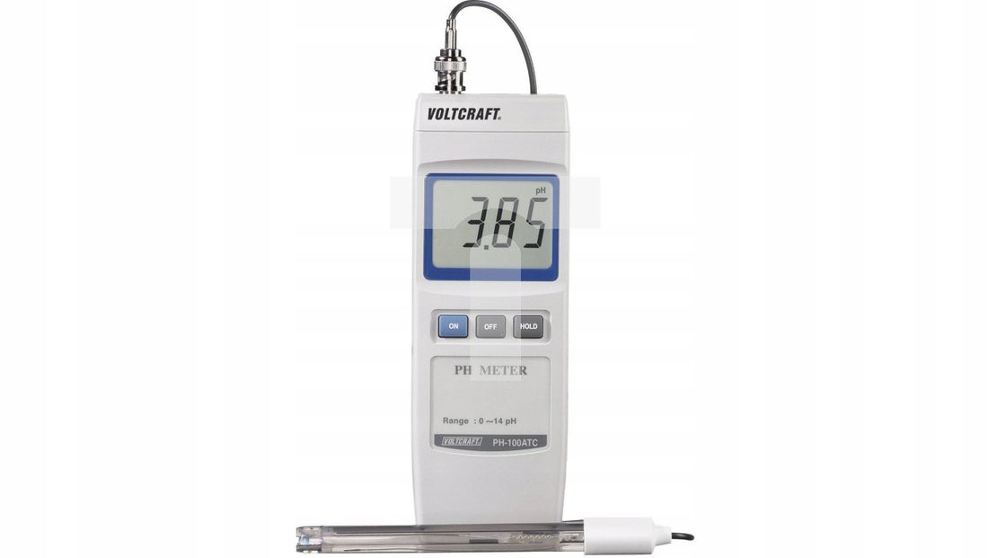 PH-metr Voltcraft PH-100 ATC z kalibracją fabryczną (bez certyfikatu) 101 – 198073806 - ERLI.pl