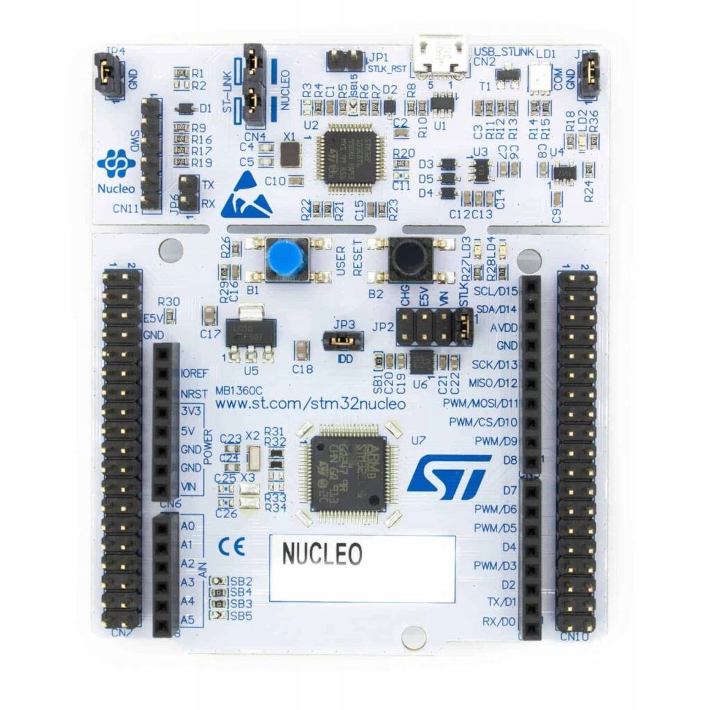 STM32 NUCLEO-G071RB Nucleo-64 z STM32G071RBT6 ARM Cortex-M0+ – 198630504 - ERLI.pl