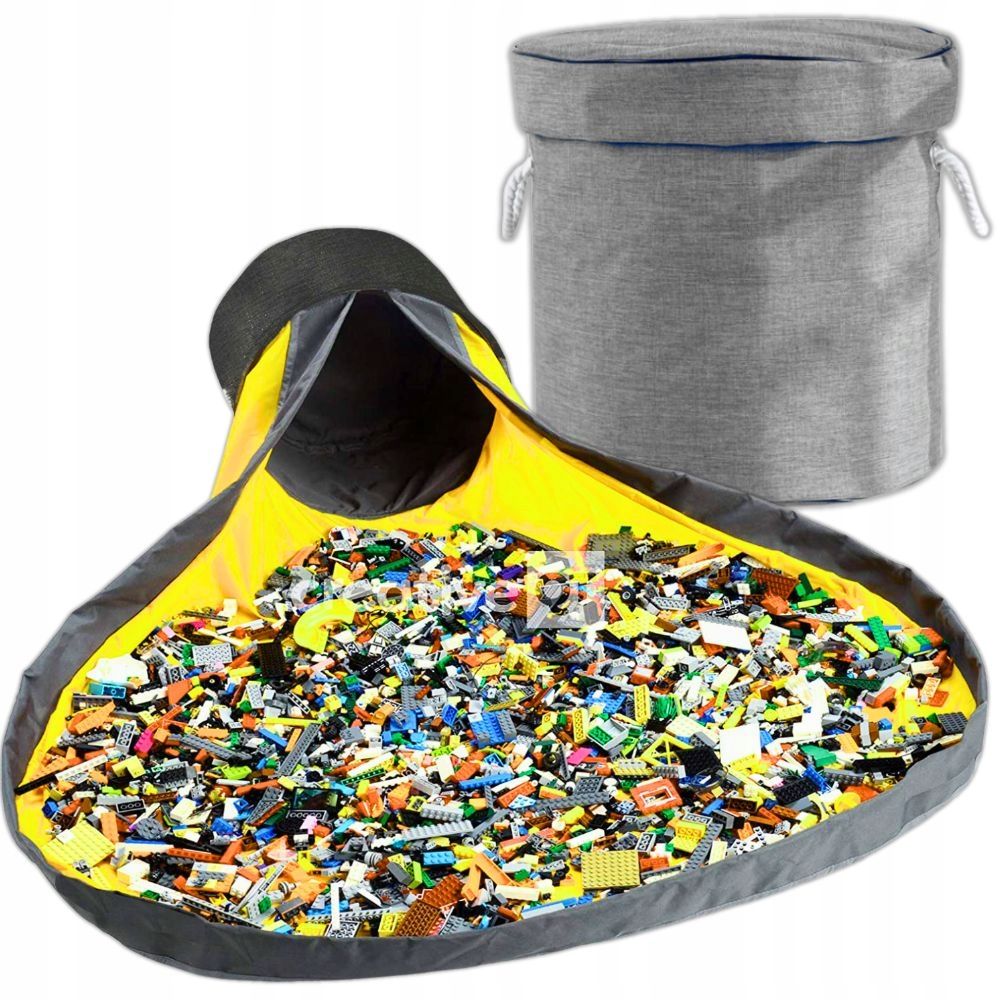 POJEMNIK WOREK KOSZ ORGANIZER NA KLOCKI ZABAWKI LEGO MATA DUŻY XXL ...