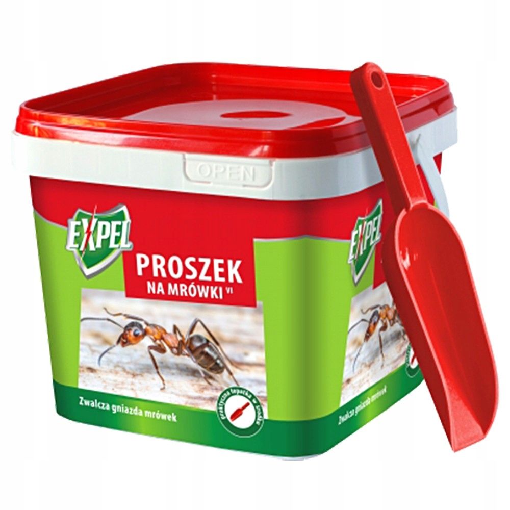 Expel TRUTKA na MRÓWKI w DOMU ogrodzie Przynęta PROSZEK na mrówki 700g – 199616414 - ERLI.pl