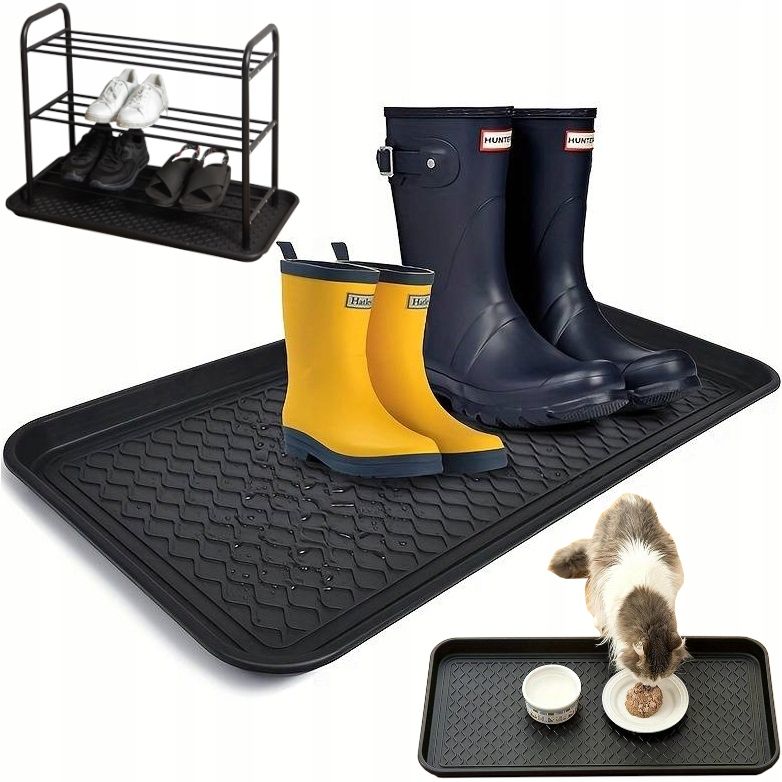 MATA OCHRONNA PODKŁADKA PODSTAWKA WYCIERACZKA OCIEKACZ NA BUTY OBUWIE ...