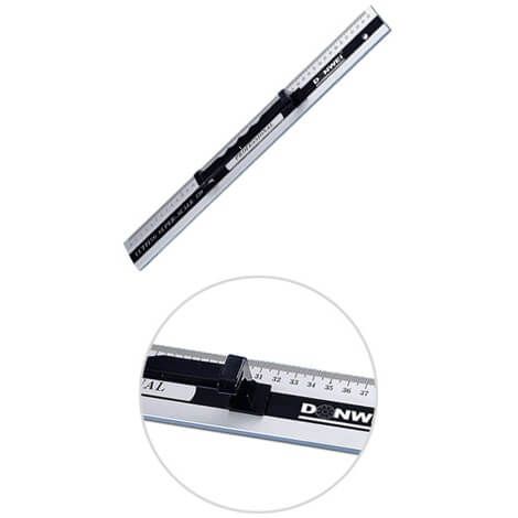 Liniał krawiecki 100 cm aluminiowy z uchwytem (CS-100) - ERLI.pl