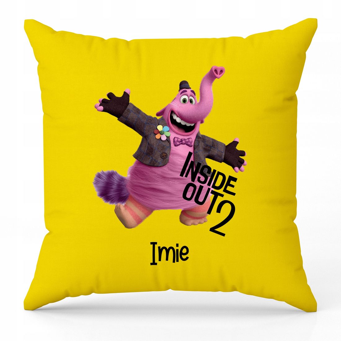 Poduszka W GŁOWIE SIĘ NIE MIEŚCI Bing Bong Żółta Dla Fana Na Prezent ...