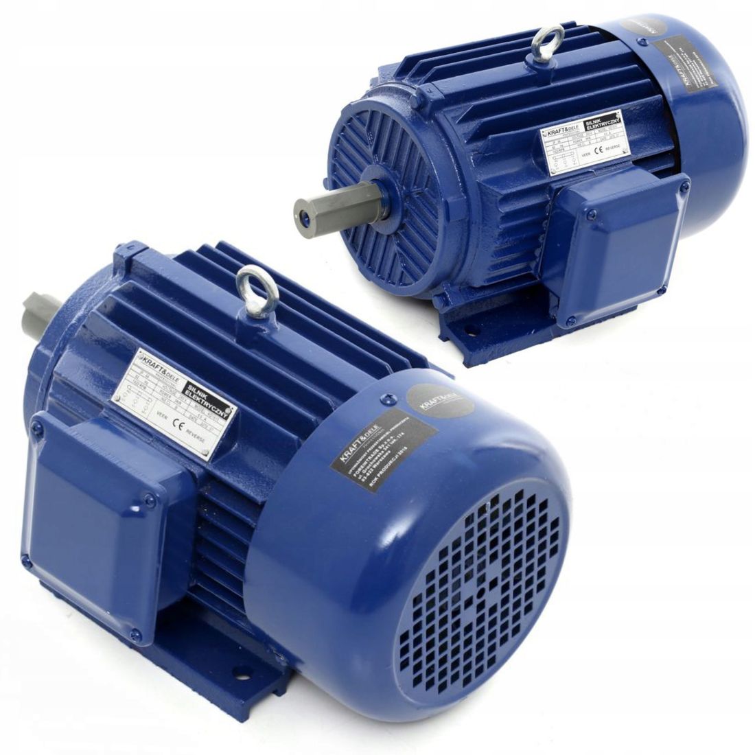 KRAFT&DELE SILNIK ELEKTRYCZNY 3-FAZOWY 3KW 2840RPM 380V 400V KD1816 - ERLI.pl