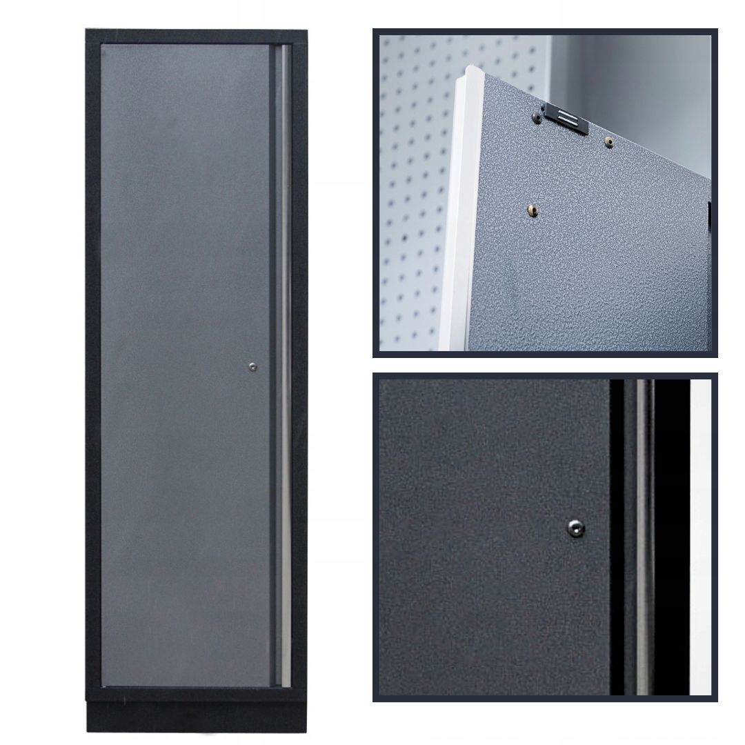 Jednodrzwiowa Szafa do Warsztatu Magazynu z zamkiem Viber-System 1324A ...