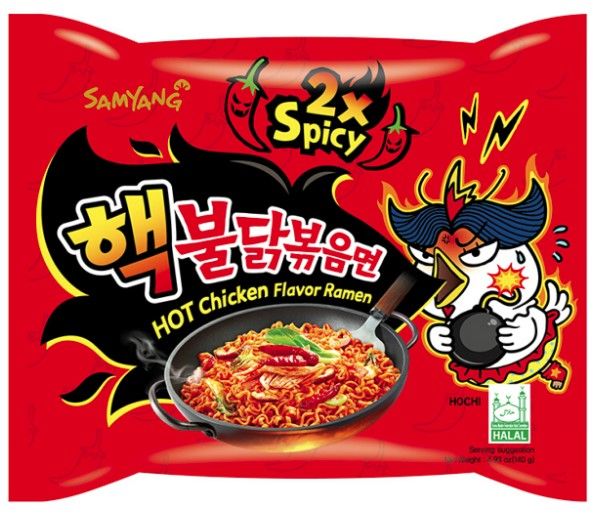 SamYang Buldak Zupka Ramen Hot Kurczak 2xSpicy 140g - ERLI.pl