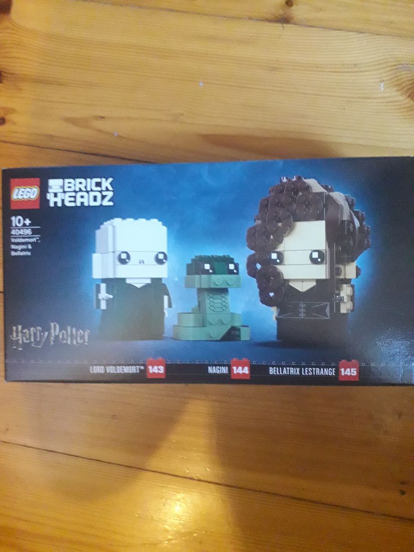 LEGO BrickHeadz 40496 Voldemort, Nagini i Bellatrix – 201534945 - ERLI.pl