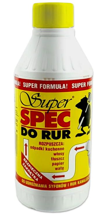 SUPER SPEC 900g - środek do udrażniania rur - ERLI.pl