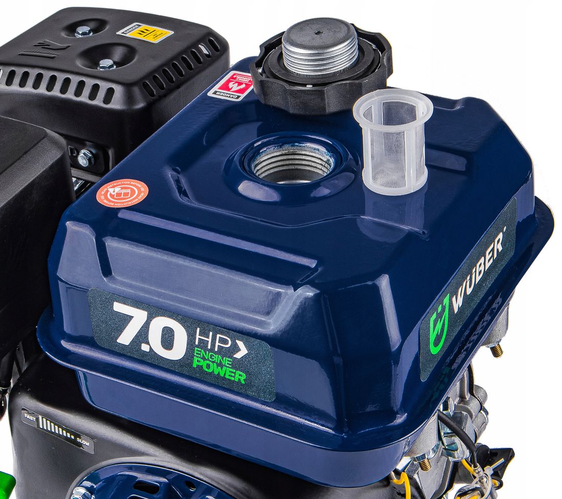 SILNIK SPALINOWY BENZYNOWY ZAGĘSZCZARKI GLEBOGRYZARKI 7KM 19MM OHV - ERLI.pl