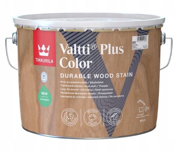 TIKKURILA VALTTI PLUS COLOR impregnat tek TEAK 4,5 L - ERLI.pl