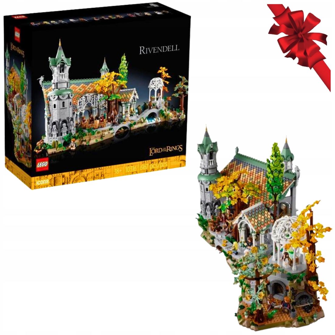 Zestaw LEGO ICONS 10316 Lord of the Rings RIVENDELL NOWE ORYGINALNE ...