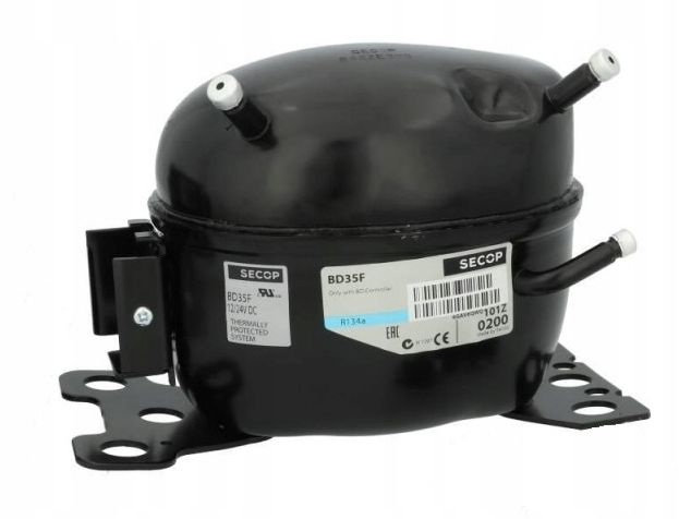 SPRĘŻARKA BD35F DANFOSS DO LODÓWEK W SAMOCHODACH, BEZ MODUŁU, 12/24V ...