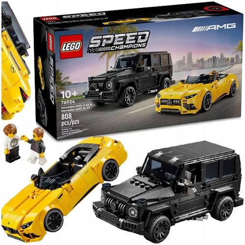 LEGO SPEED CHAMPIONS MERCEDES AMG G63 I MERCEDES AMG SL63 SAMOCHODY ...