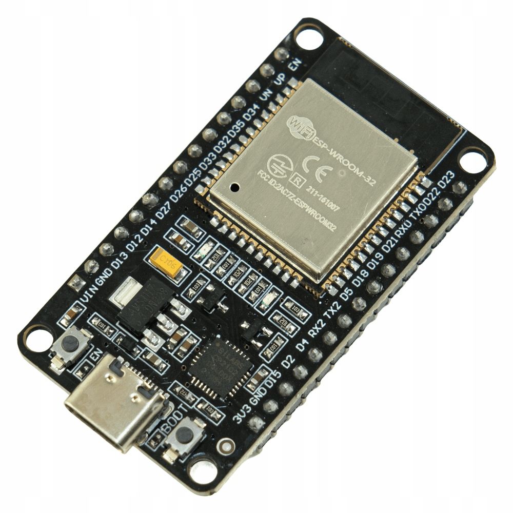 ESP32 ESP-WROOM-32 ESP32 WiFi+Bluetooth NodeMCU 30 Pin USB-C antena pcb ...